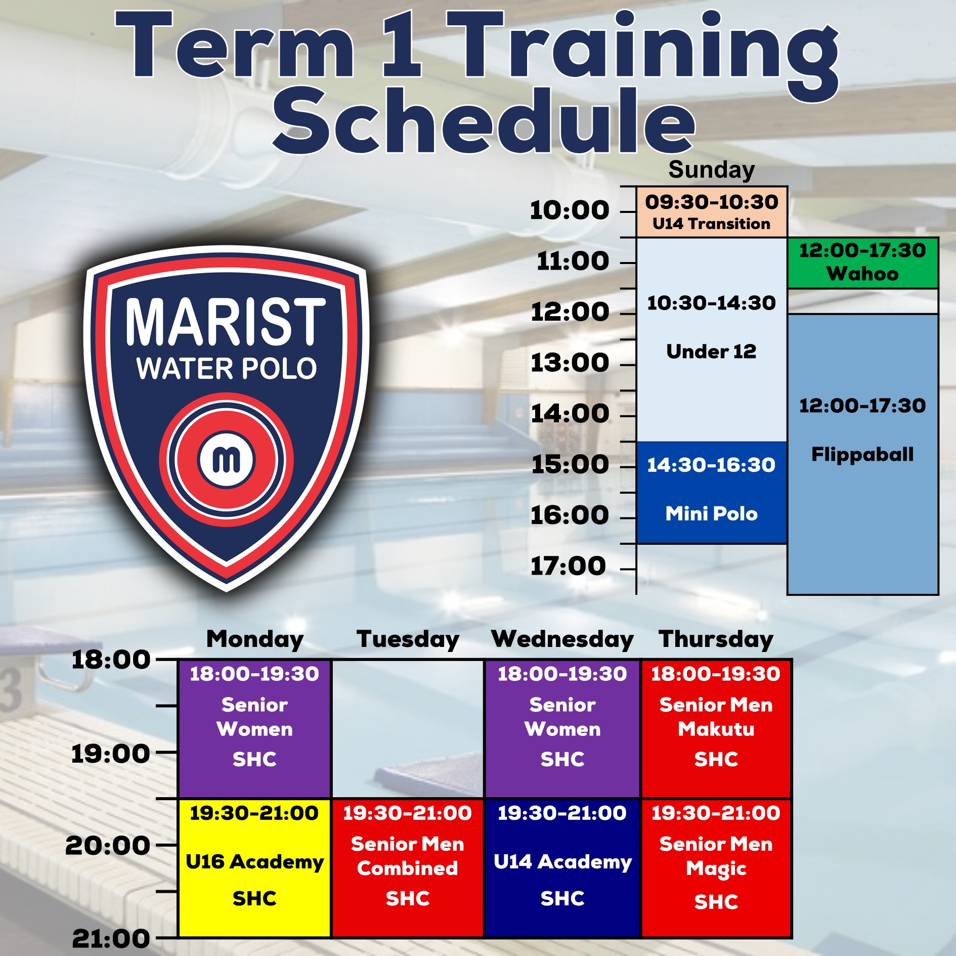 Double Gold for Marist U18 Teams – Marist Water Polo Club